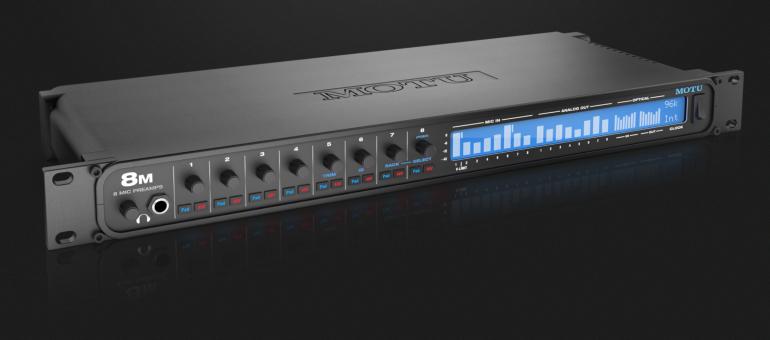 MOTU 1248, 8M y 16A, nuevas interfaces Thunderbolt | Hispasonic
