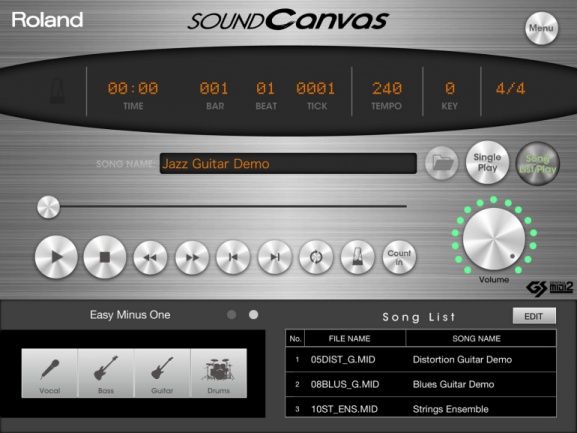 Roland Sound Canvas revive en forma de app para iOS | Hispasonic