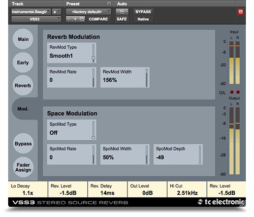 TC Electronic VSS3 Native, una reverb de alta gama ahora en VST y AU ...