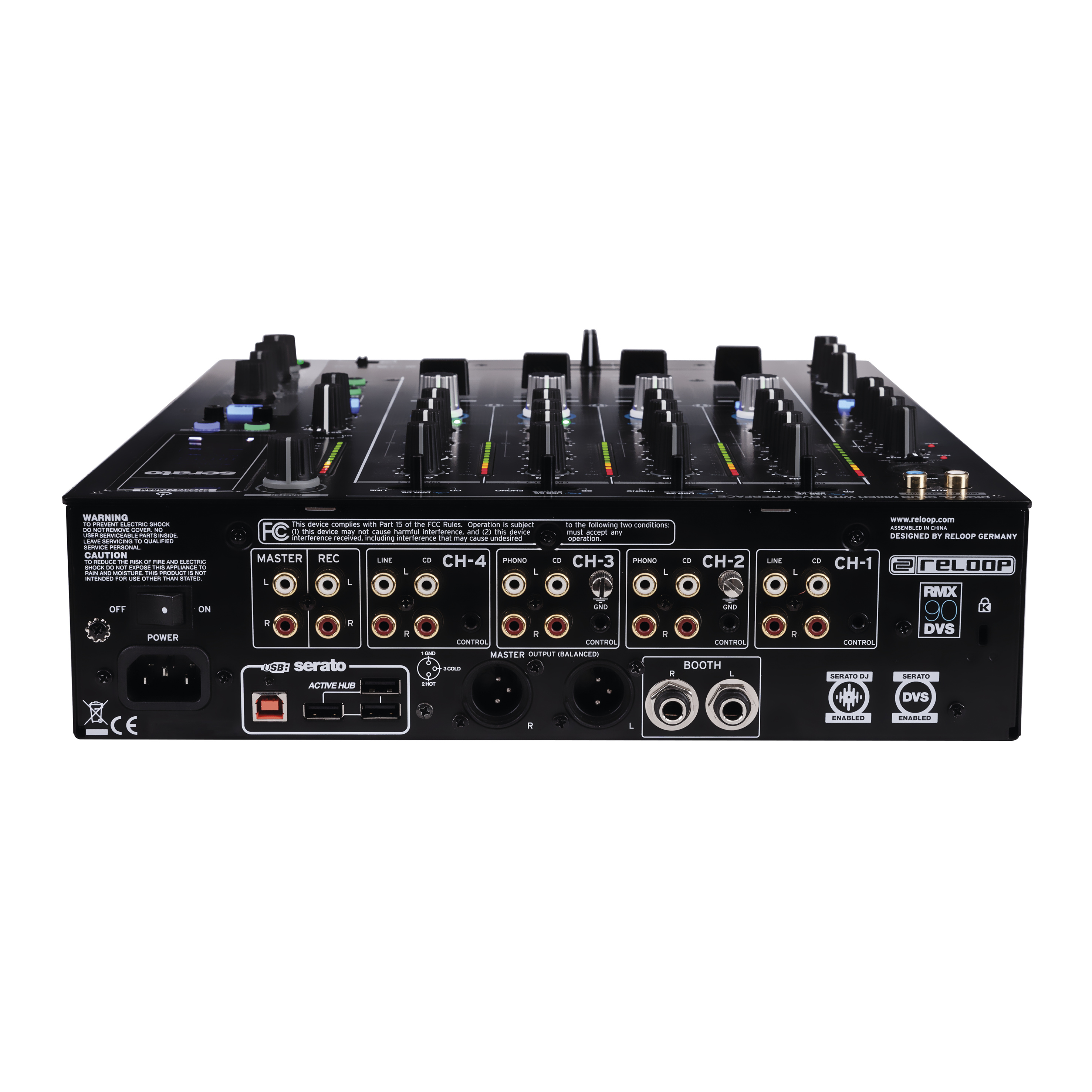 Reloop RMX-90 DVS, mixer de club para Serato DJ | Hispasonic