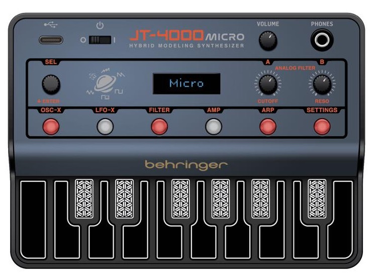 Behringer propone un mini CS-80 por 99$ y nos deja escuchar su JT-4000 ...