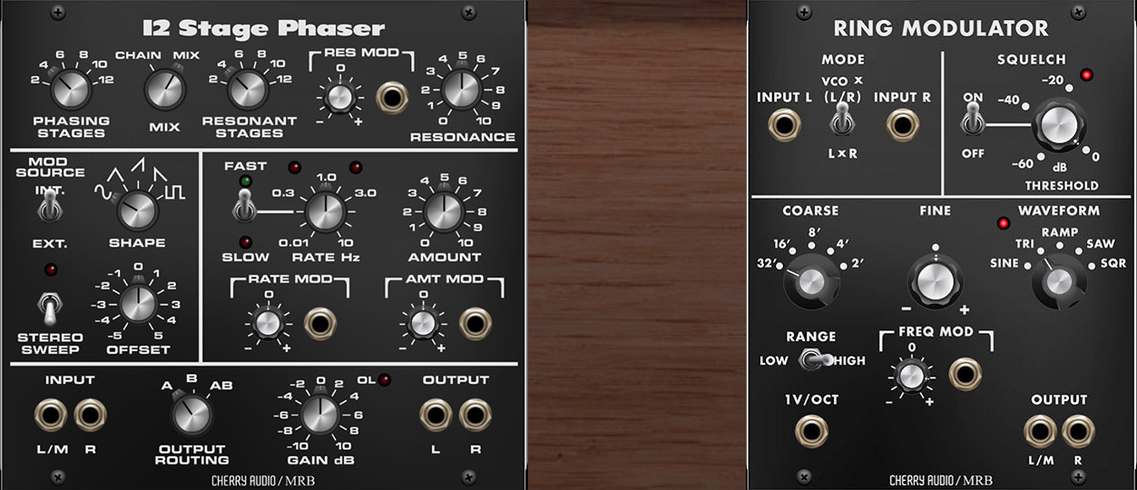 Cherry Audio Rackmode Modules Collection: efectos Moog antiguos para ...