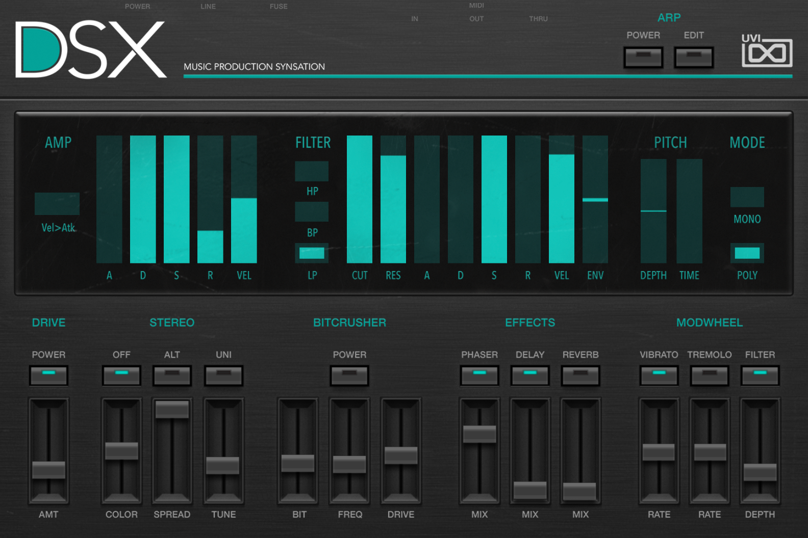 UVI Digital Synsations Vol. 1, una actualización gratuita de una ...