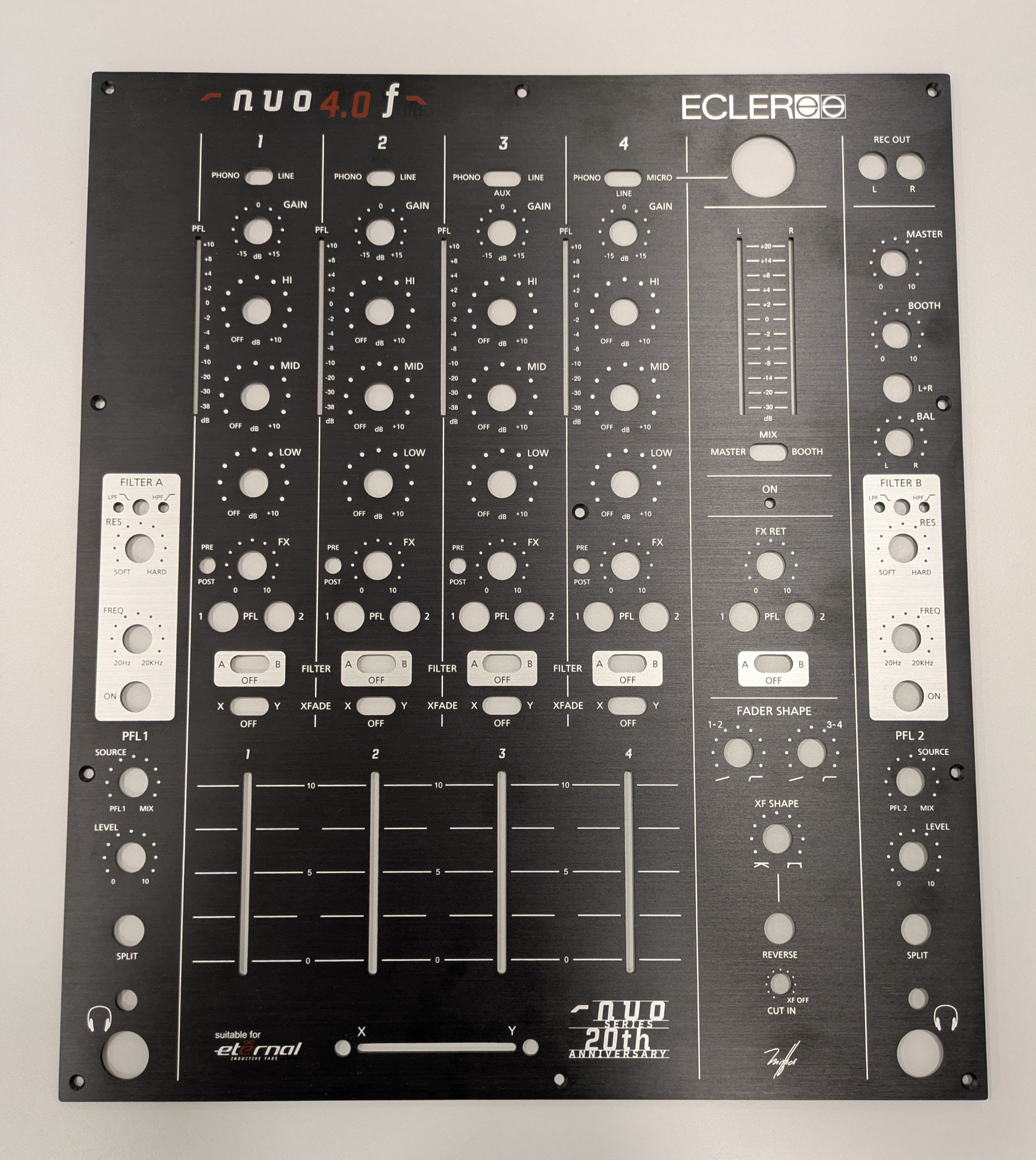 Ecler NUO4.0F, la renovación de un mixer DJ mítico | Hispasonic
