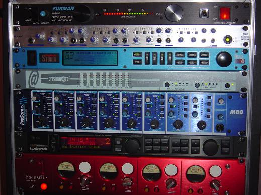 Enséñame tus racks (Sólo de estudio) : Grabación y mezcla | Hispasonic