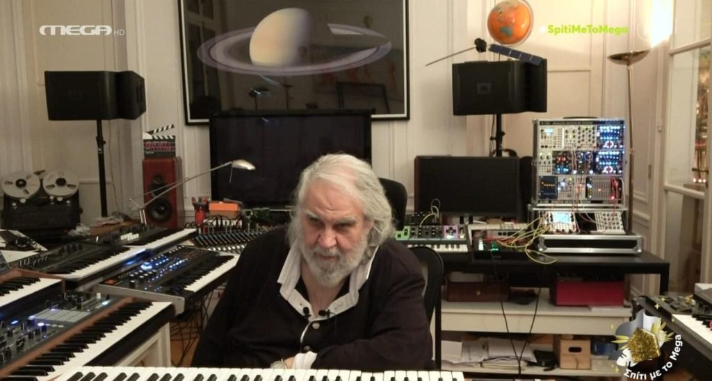Foto de Vangelis estudio setup 2021 : Charla general | Hispasonic