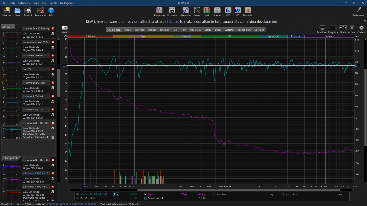Mi experiencia con REW : Acústica | Hispasonic