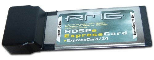 RME HDSPe ExpressCard y Octamic II | Hispasonic