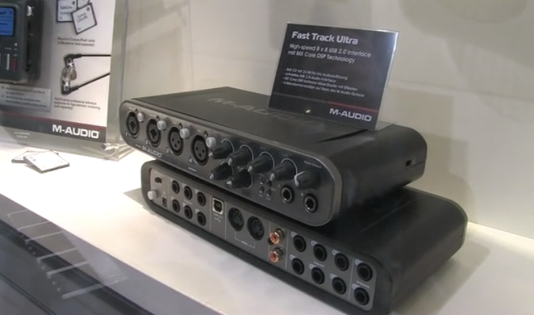 Fast Track Ultra y otras novedades de M-Audio | Hispasonic