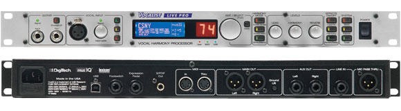 Procesador de armonía Digitech Vocalist Live Pro | Hispasonic