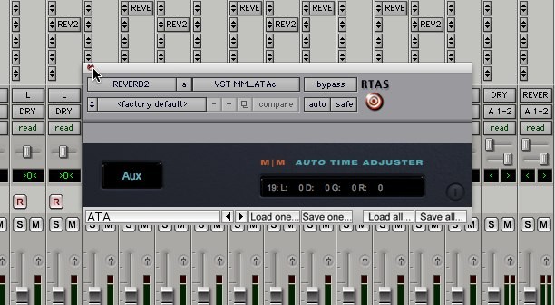 Auto Time Adjuster compensa la latencia de plugins en Pro Tools LE ...