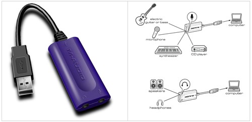Interfaz de audio miniatura M-Audio Micro | Hispasonic