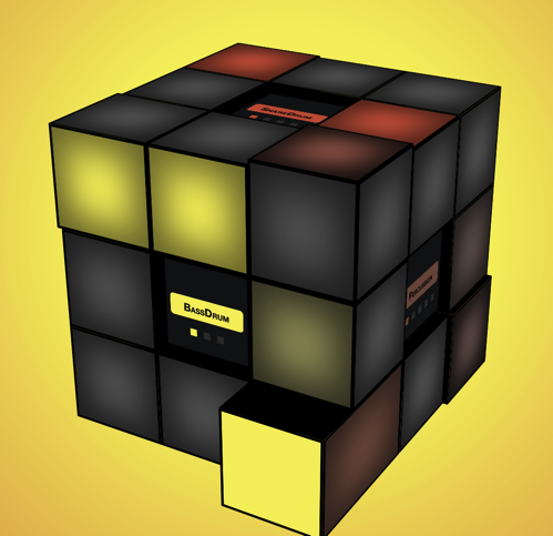 808 Cube, secuenciando con el cubo de Rubik | Hispasonic