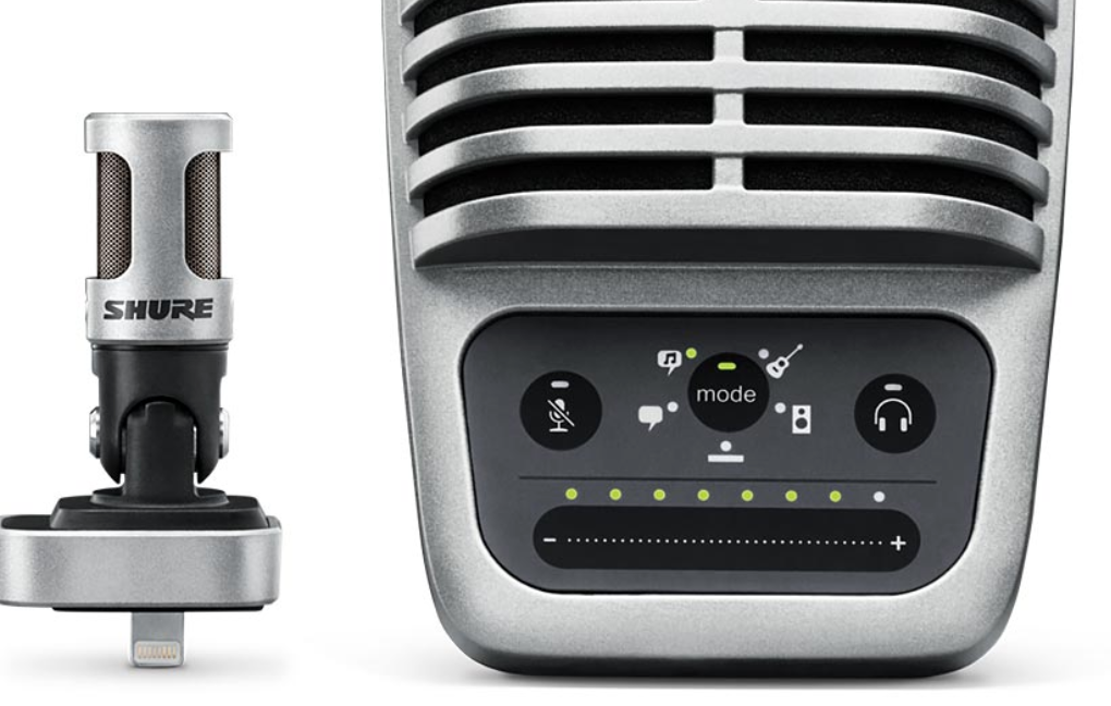 Shure anuncia Motiv, una gama de micrófonos digitales para iPhone ...