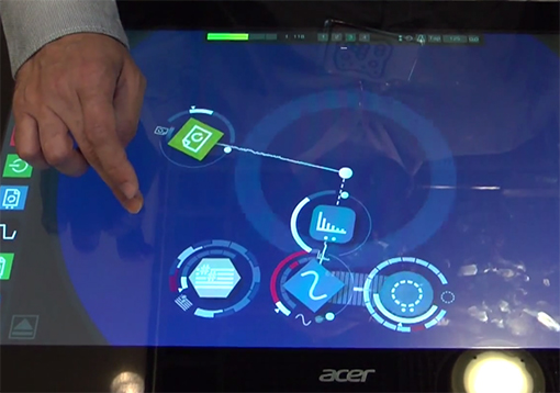 Reactable Live! en pantalla multitáctil | Hispasonic