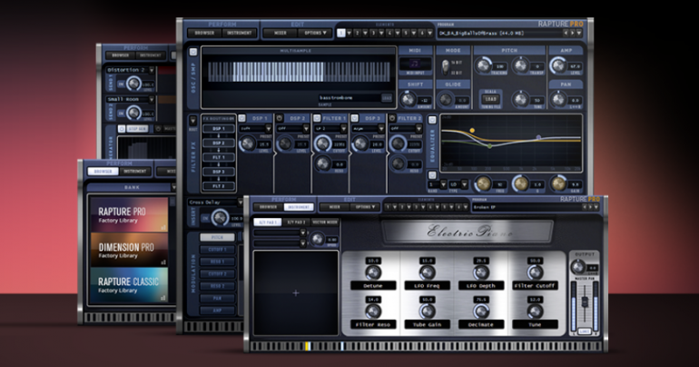 Rapture y Dimension Pro se funden en Cakewalk Rapture Pro | Hispasonic