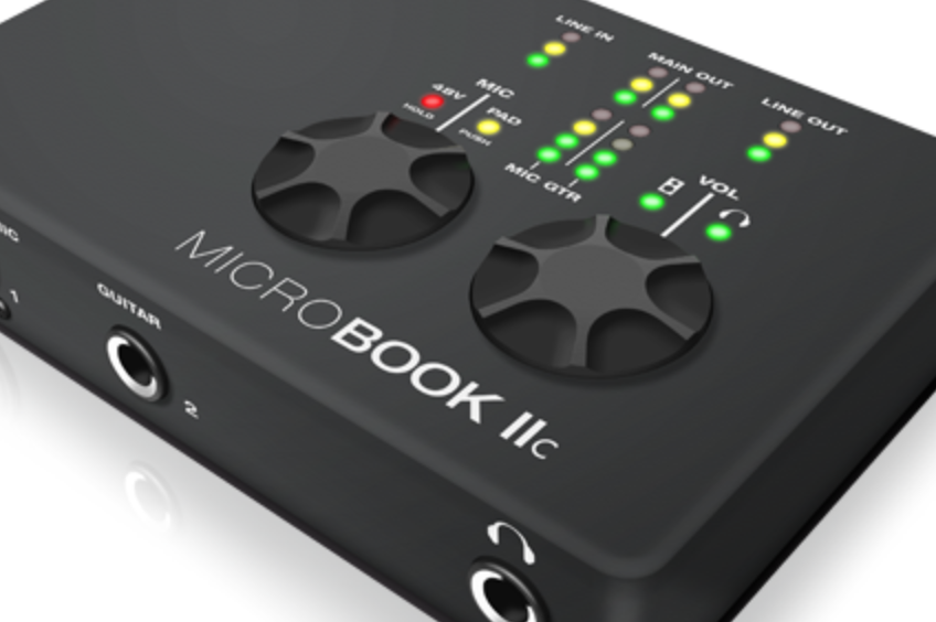 Motu lanza MicroBook II, una interfaz con soporte para iPad | Hispasonic