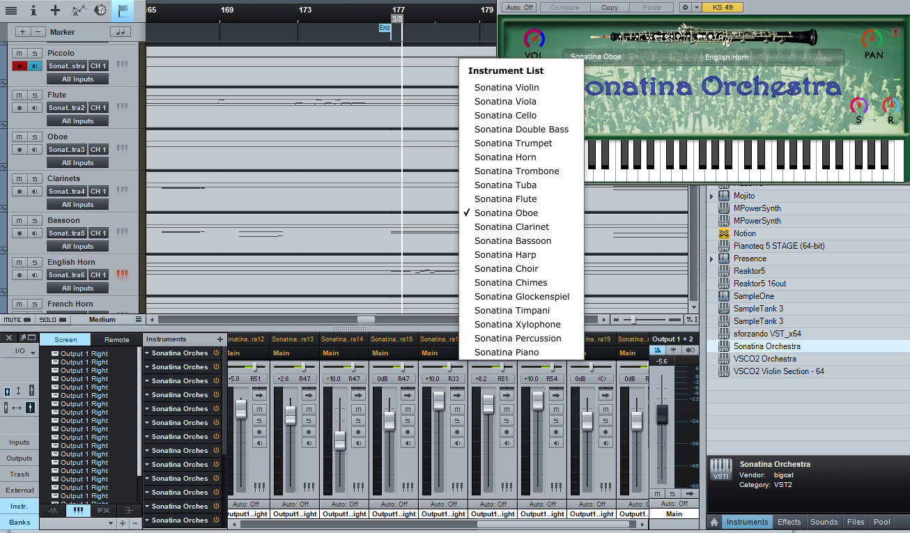 Sonatina, una biblioteca orquestal gratuita SFZ, ahora en plugin VST ...