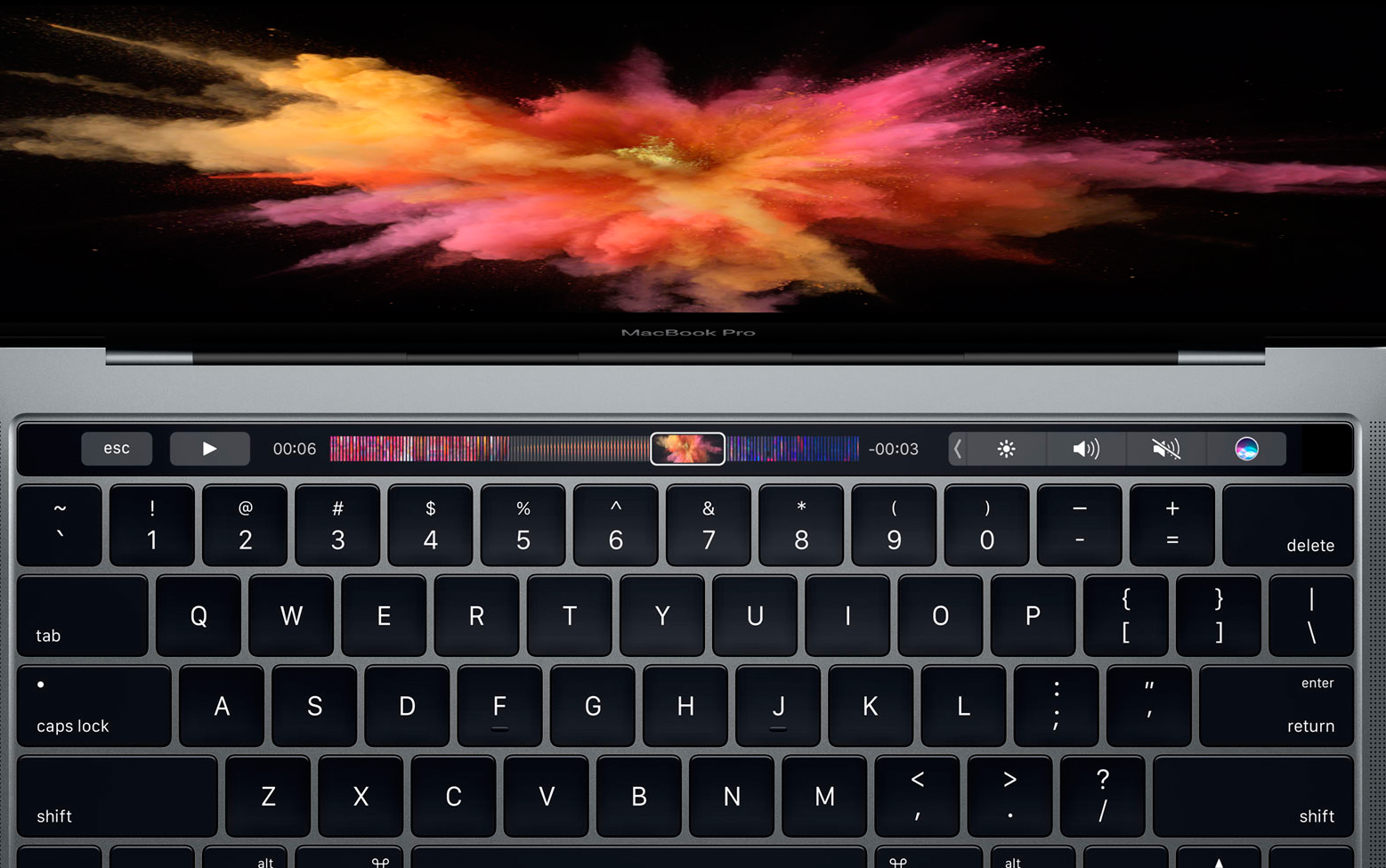 Nuevos MacBook Pro con Touch Bar, trackpad de gran tamaño y puertos USB ...