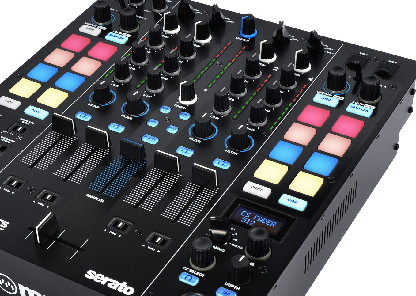 Mixars Quattro y Primo, mixer y controlador para Serato DJ | Hispasonic