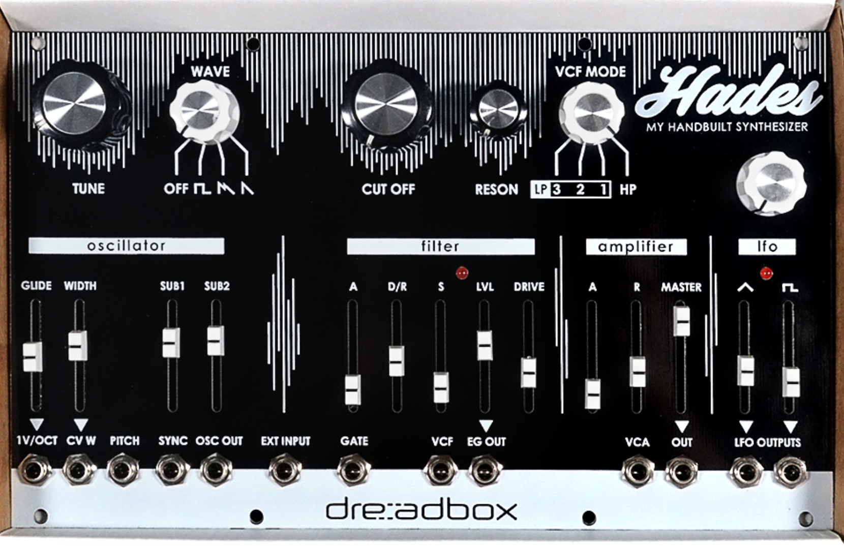 Dreadbox Hades reconvertido a un reto semimodular monofónico 'low cost ...
