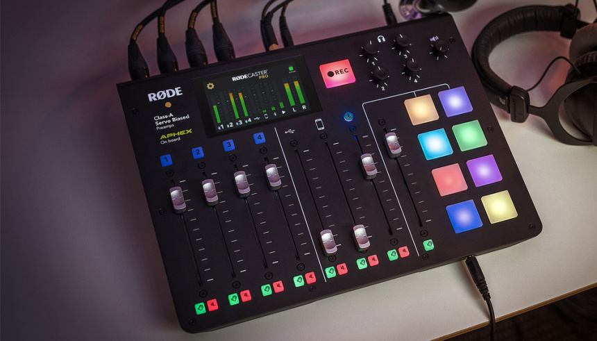 RodeCaster Pro, un sistema todo-en-uno para broadcasting | Hispasonic