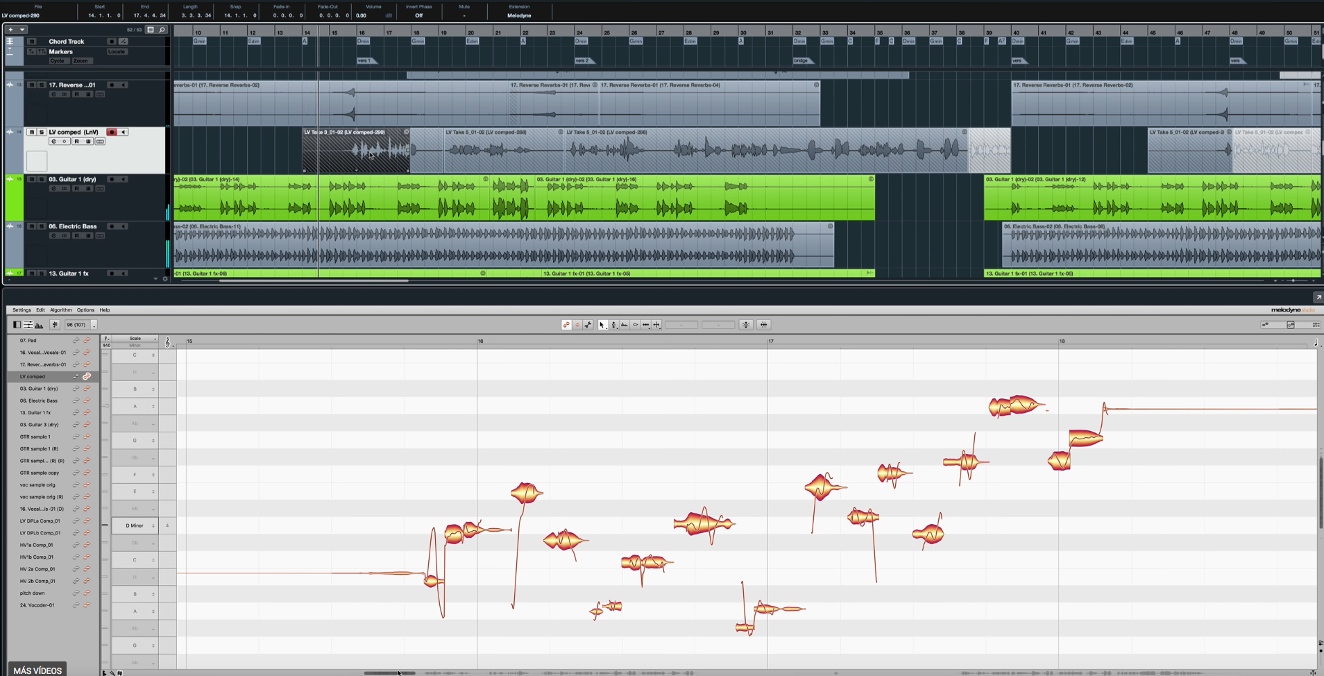 Cubase y Nuendo mejoran su integración con Melodyne y Auto-Tune gracias ...