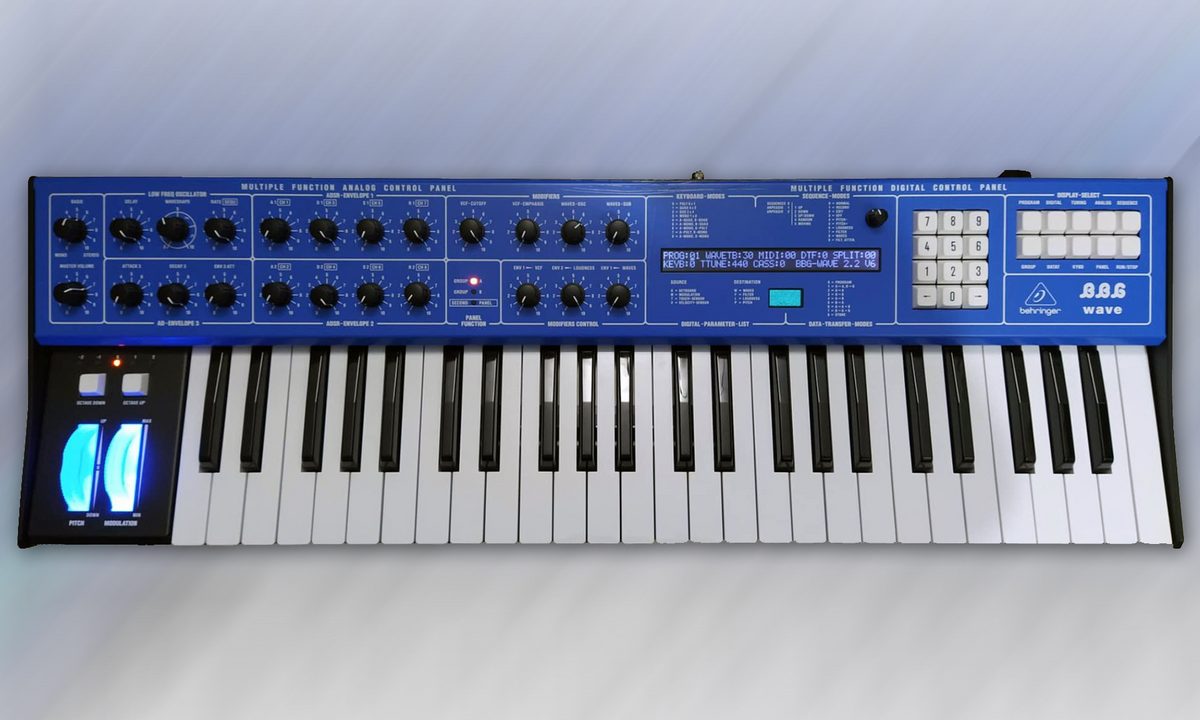 Behringer BBG, el clon del PPG Wave ya puede verse | Hispasonic