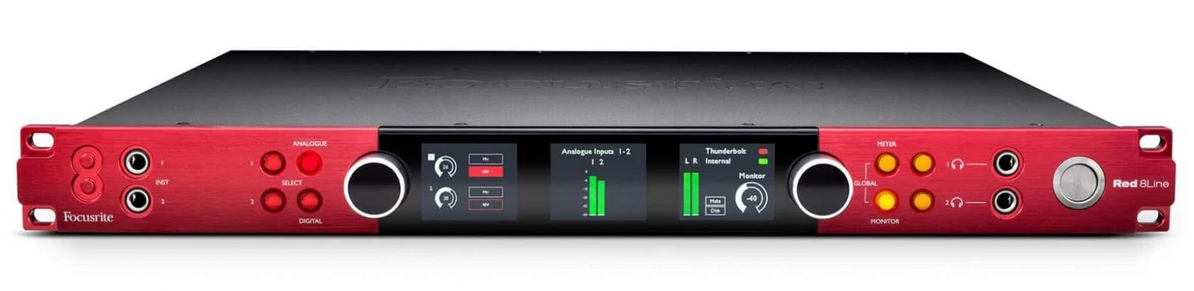 Focusrite Red 8Line, RedNet R1, A16R, y D16R mkII lanzamiento múltiple ...