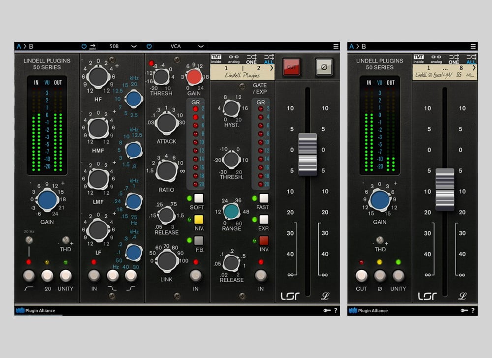 Lindell Audio 50 Series, equipo API emulado en un channel strip ...