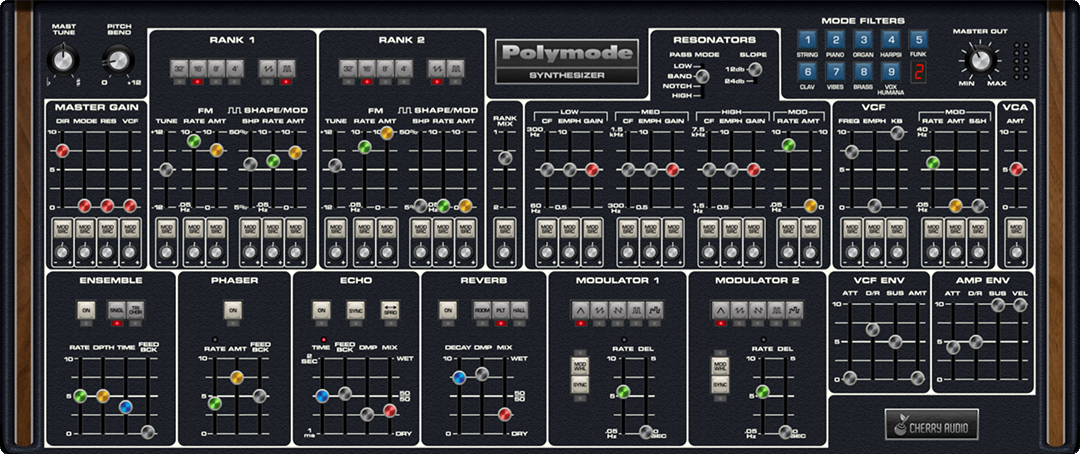 Moog Polymoog resucita con Polymode de Cherry Audio | Hispasonic