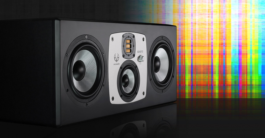 Eve Audio SC4070, monitores de 4 vías para ubicación horizontal o ...