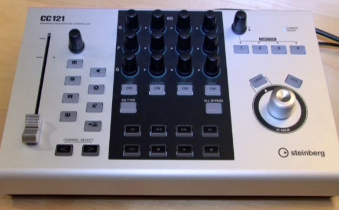 Steinberg CC121, control a la medida de Cubase | Hispasonic