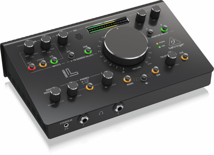 Behringer Studio L, nueva unidad de monitoreo con interfaz de audio y ...
