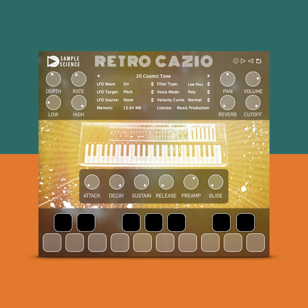 SampleScience Retro Cazio, un Casio MT-100 sampleado en un plugin gratuito | Hispasonic
