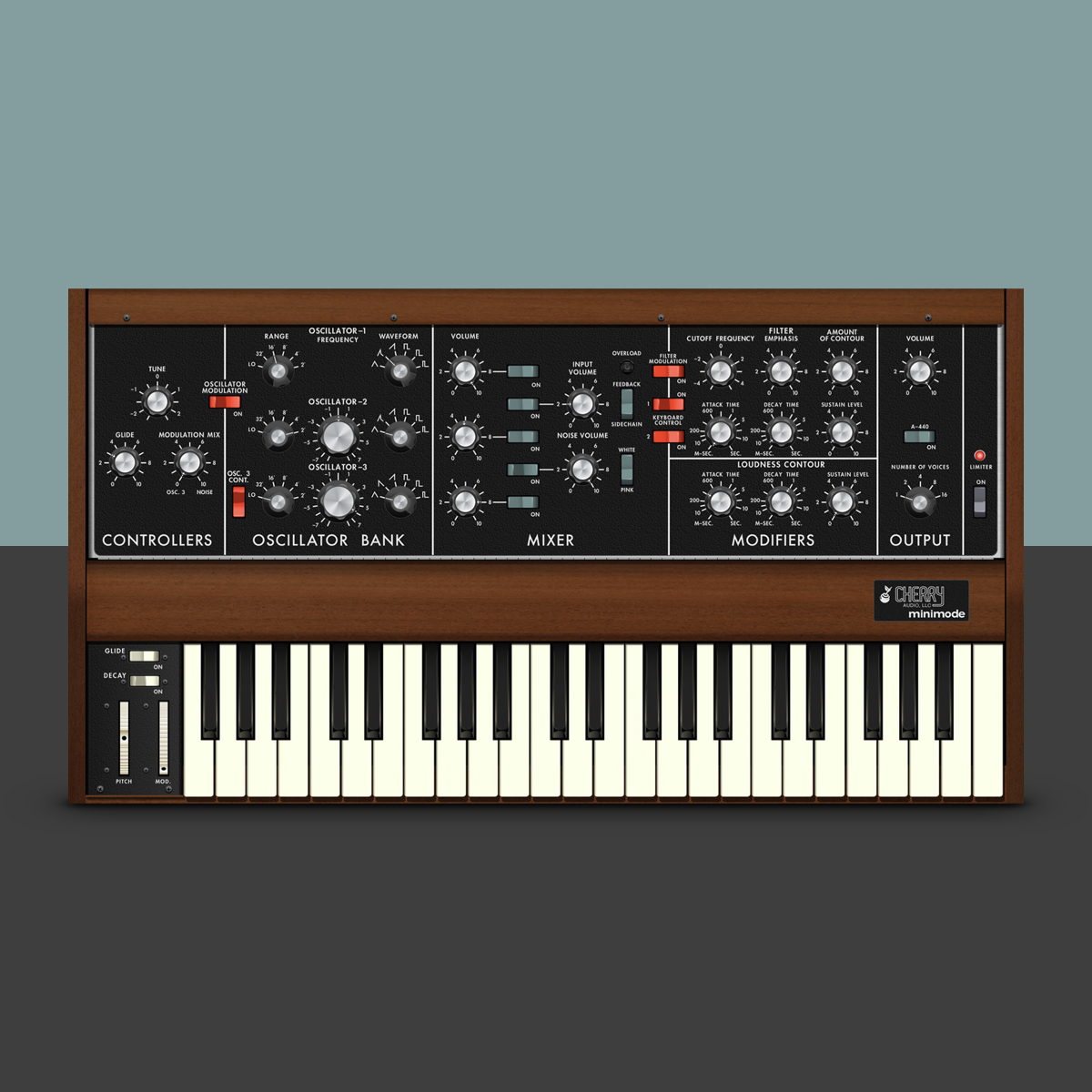 Cherry Audio Minimode, nueva emulación de un Minimoog, pero polifónico ...