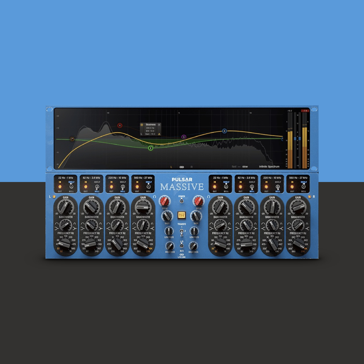 Pulsar Massive, una nueva emulación en plugin del Manley Massive Passive, con algunas mejoras ...