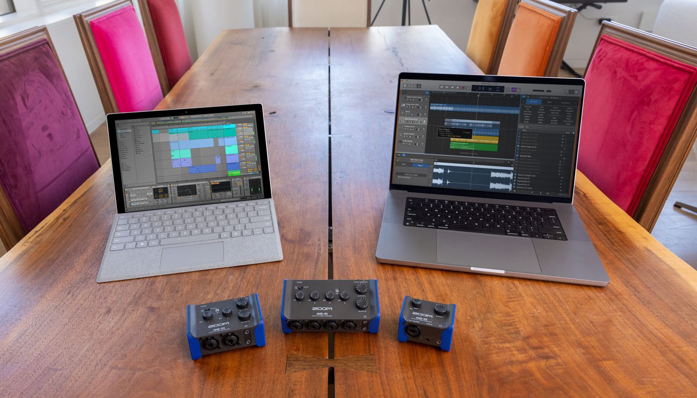 Zoom AMS Series, 3 nuevas interfaces de audio para grabación en estudio y en movimiento | Hispasonic