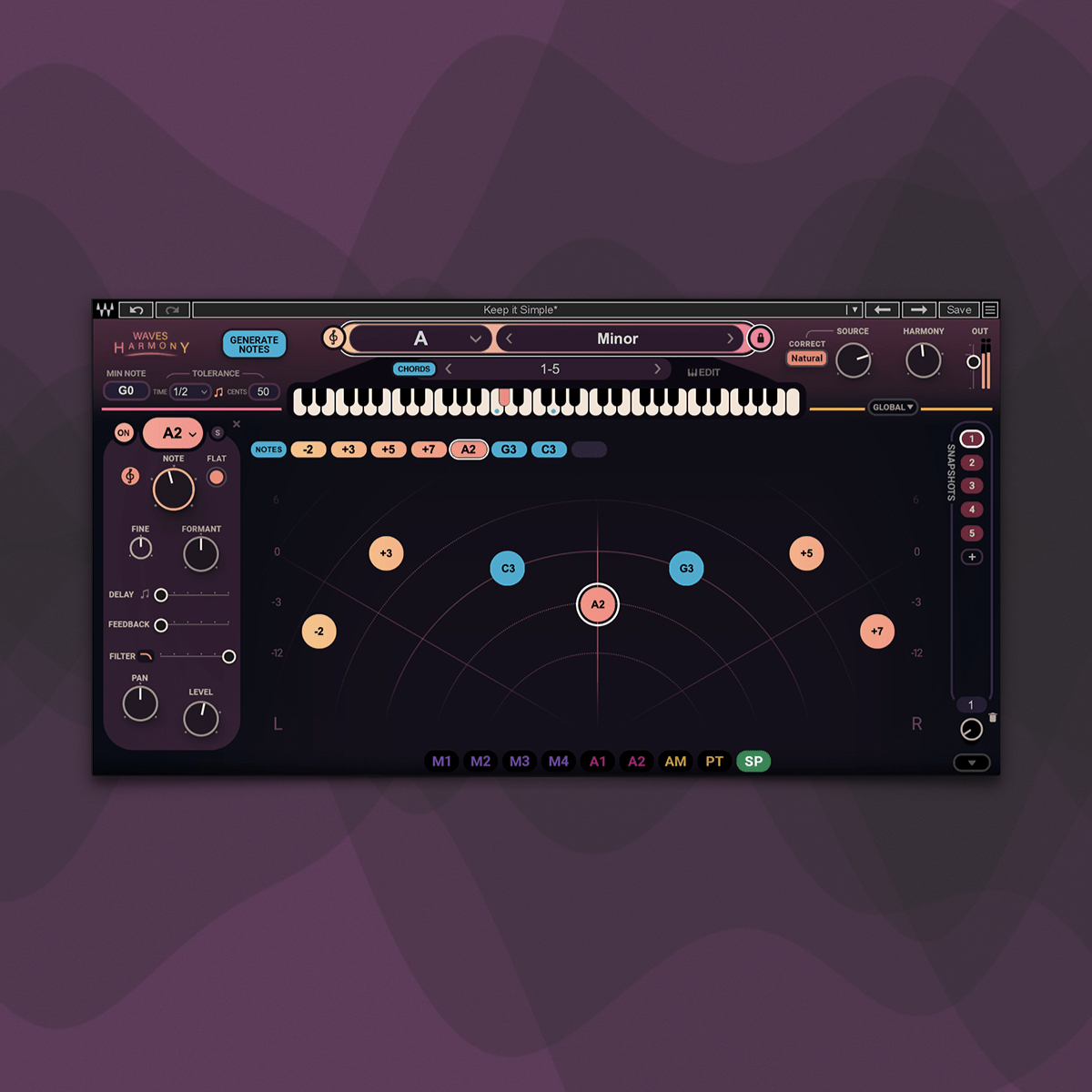Waves Harmony, un armonizador de 8 voces avanzado y fácil de usar ...