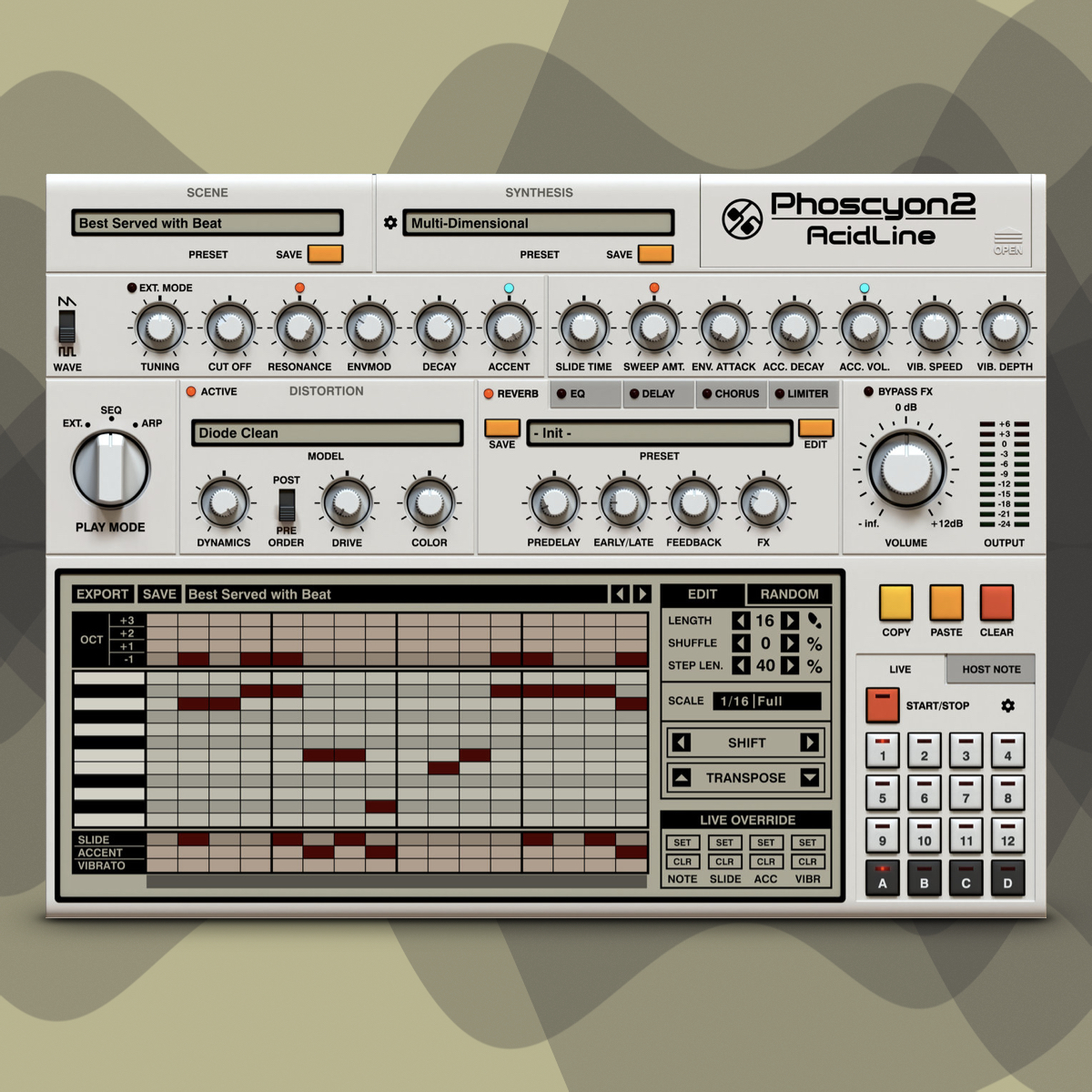 D16 Group Phoscyon 2, ahora con nuevo secuenciador, más efectos y otras ...