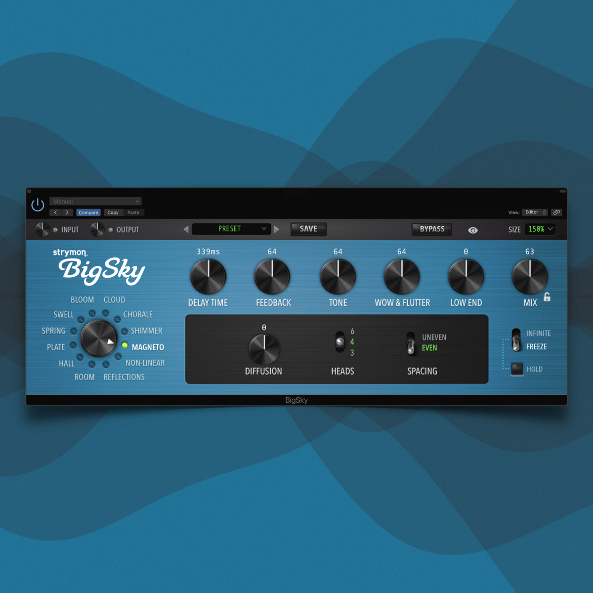 Strymon BigSky, el popular pedal de reverb, ahora también es un plugin | Hispasonic