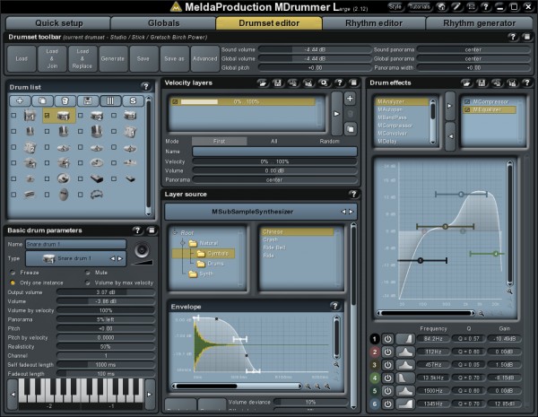 MeldaProduction actualiza MDrummer | Hispasonic