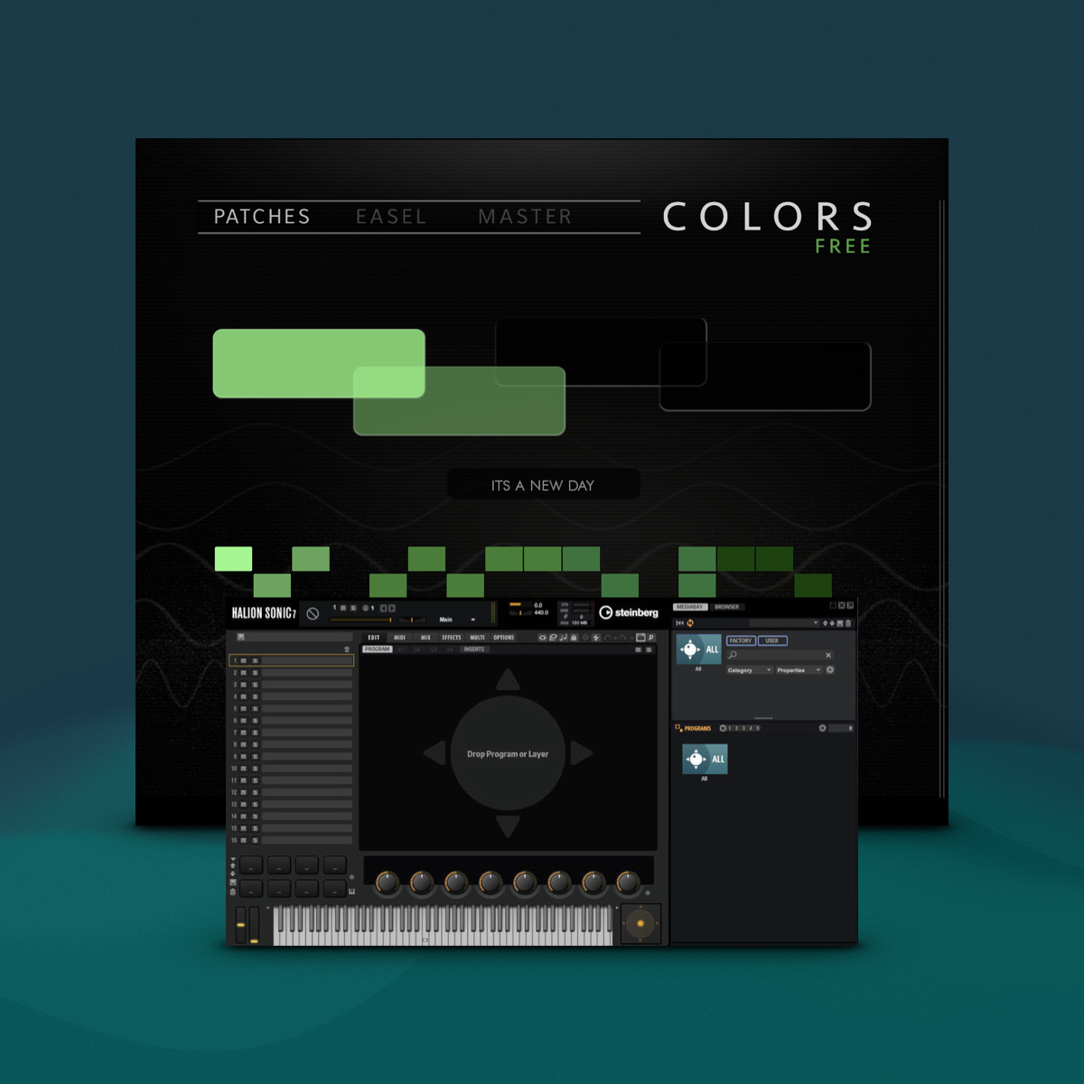 Steinberg regala Colors Free, una librería de sintes y texturas para ... Steinberg regala Colors Free, una librería de sintes y texturas para ...