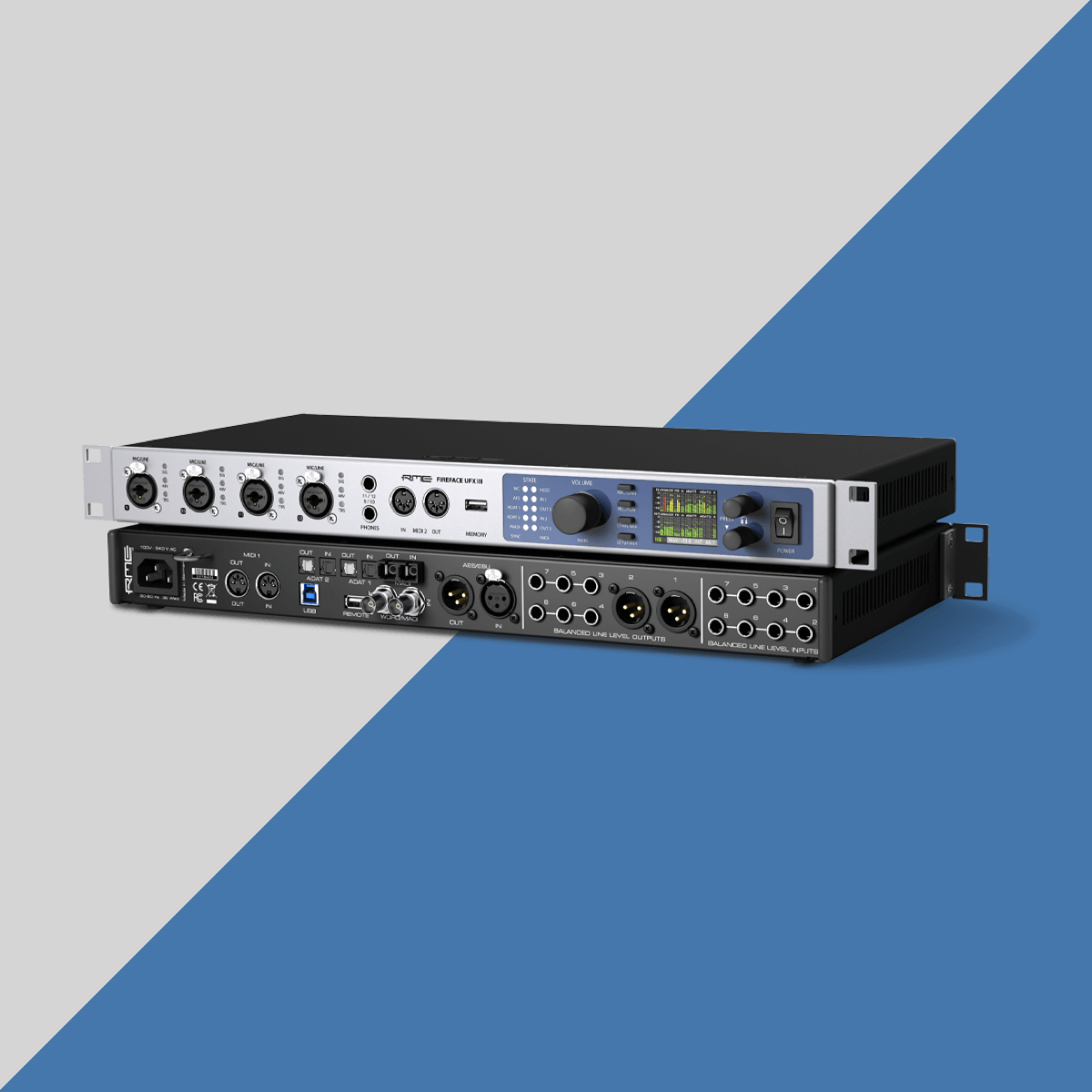 RME Fireface UFX III, una interfaz tope de gama con hasta 188 canales ...