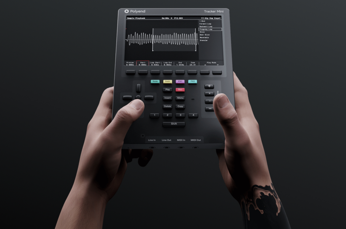 Polyend Tracker Mini, el popular tracker hard, mejorado y en formato ...