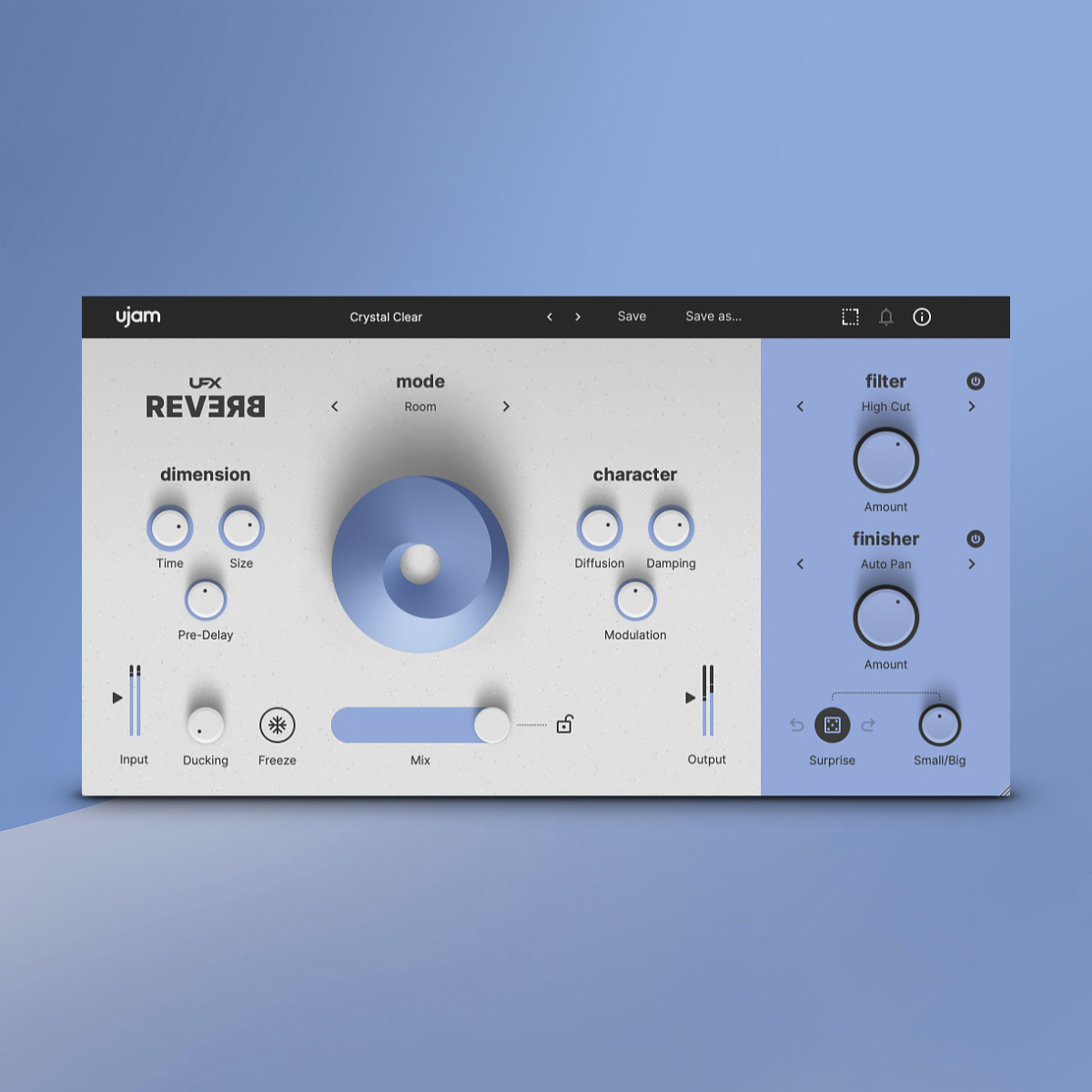 Ujam UFX Reverb, un plugin de reverberación con un montón de ...