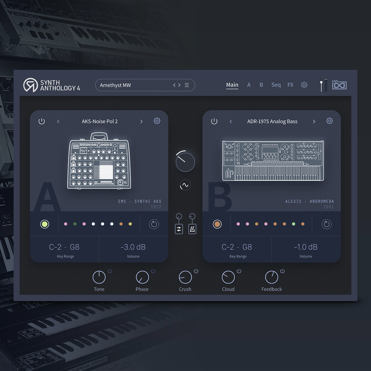 UVI Synth Anthology 4: ahora con nuevo motor dual, más sintes y soporte ...