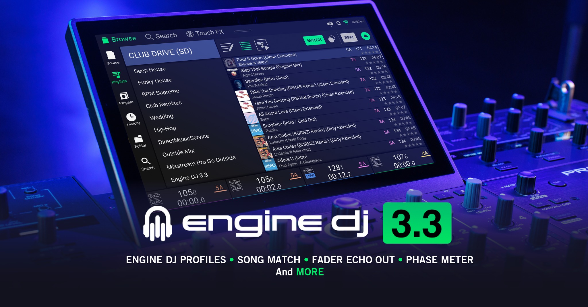 Engine DJ se actualiza a la versión 3.3 | Hispasonic