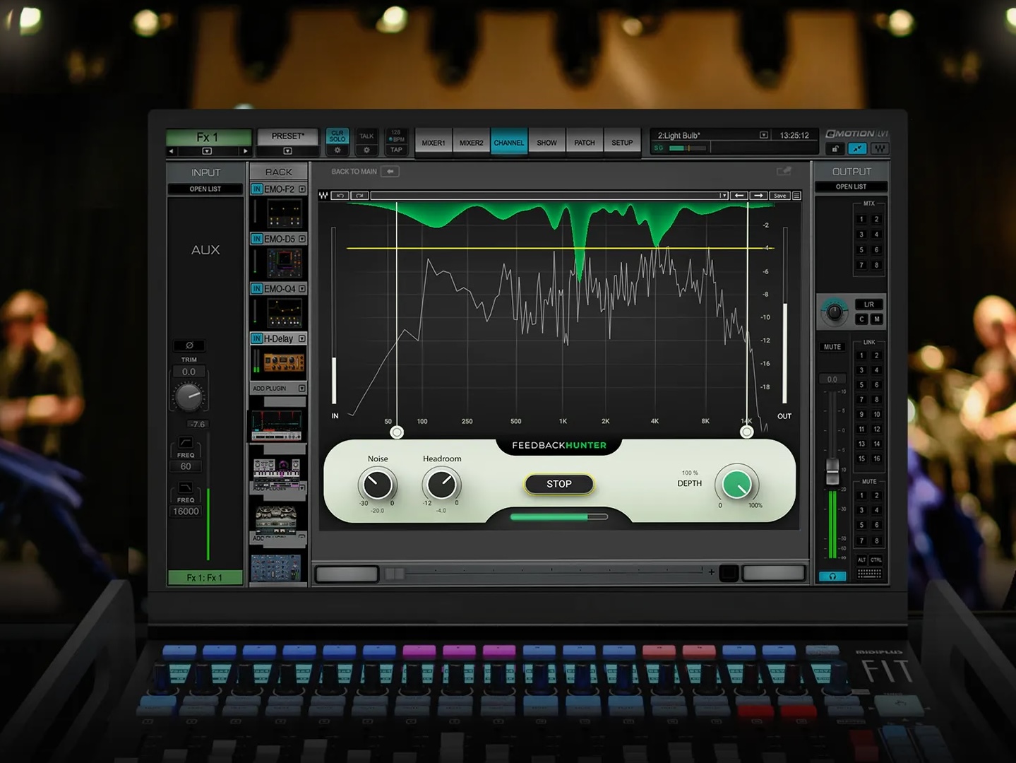 Waves Feedback Hunter, un plugin de directo para optimizar la ganancia sin retroalimentación ...
