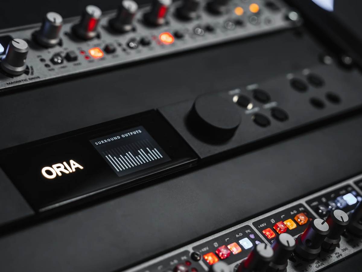 Audient Oria: interfaz de audio y controlador de monitores para audio inmersivo | Hispasonic